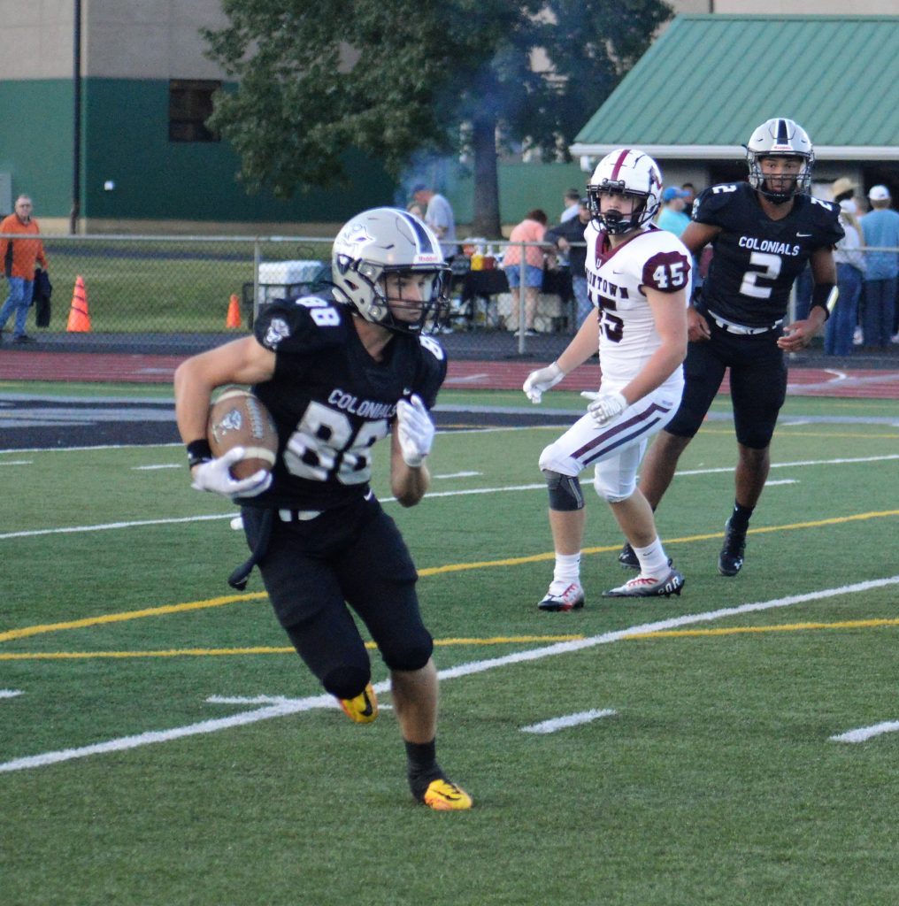 Packing a punch: Potkul paves way for Colonials’ 36-0 win over ...